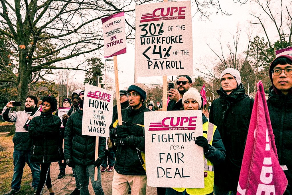 McMaster TAs on strike for wages and job Security: Solidarity with CUPE ...